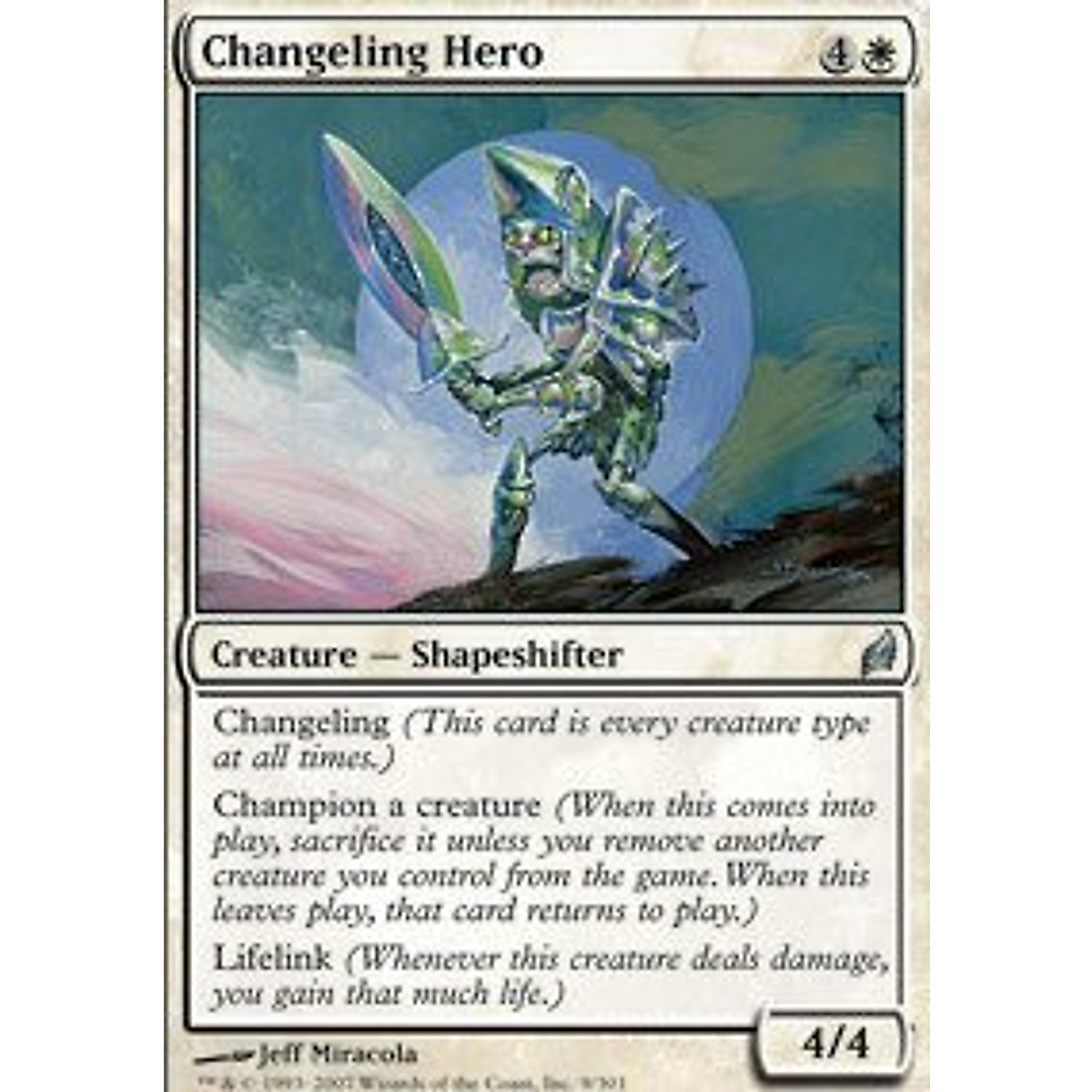 Magic: the Gathering - Changeling Hero - Lorwyn - Foil