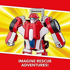 Transformers Playskool Heroes Rescue Bots Academy Road Rescue Team Trailer 4-Pack Converting Toy