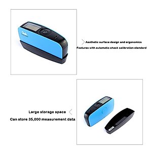 Tint Meter, 1PC 60 Degree Economic Gloss Meter Paints Ink Ceramic Marble Tester Surface Gloss Measurement Meter Measurement Glossmeter,Color Sensor