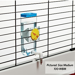 MidWest Homes for pets Small Animal Water Bottle | Ideal for Hamsters, Mice, Guinea Pigs & Rabbits, Small Water Bottle | Hamster