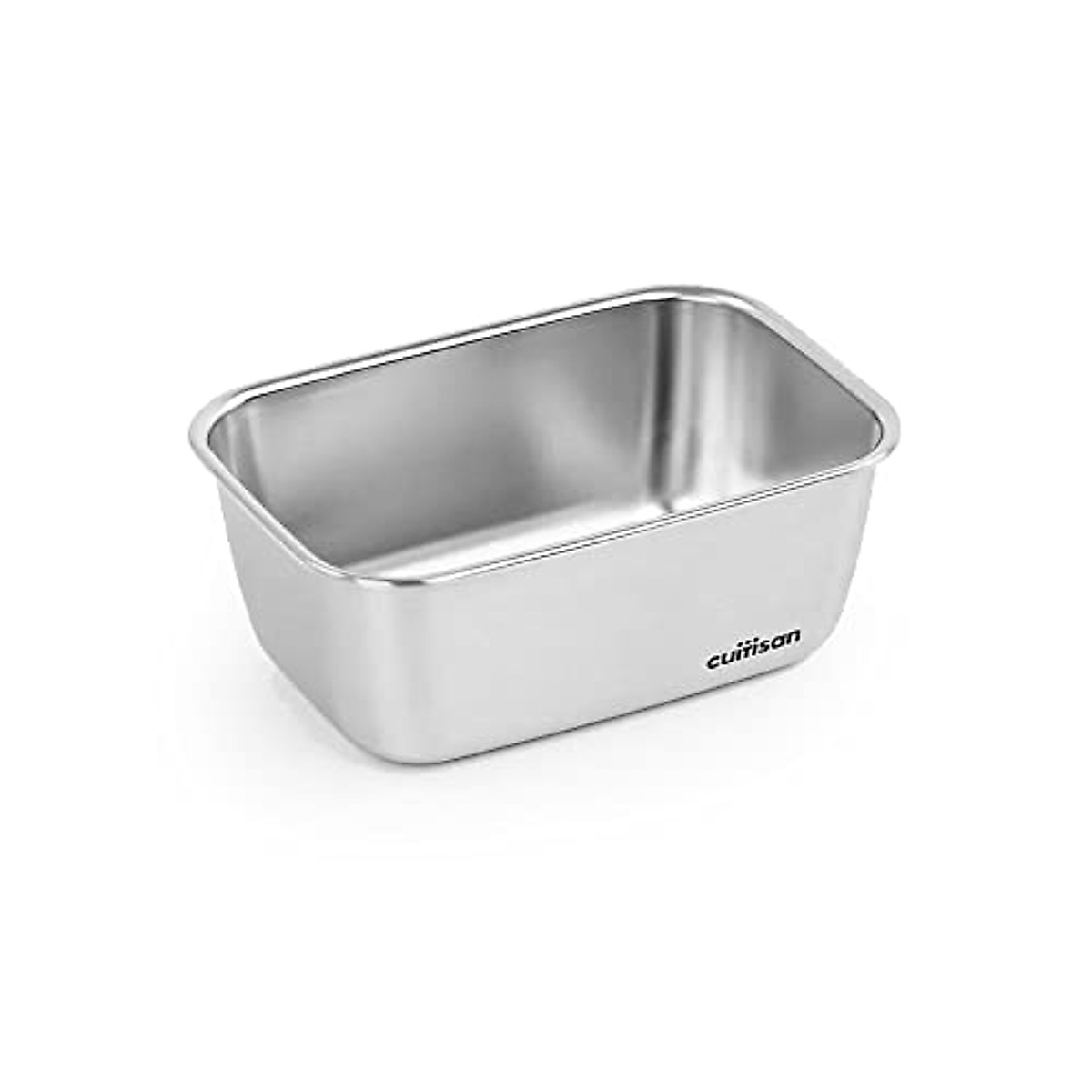 CUITISAN FLORA RECTANGLE AIRTIGHT CONTAINER NO.8 60.8oz, STAINLESS STEEL FOOD CONTAINER, WATERPROOF, MICROWAVE and DISHWASHER AVAILABLE