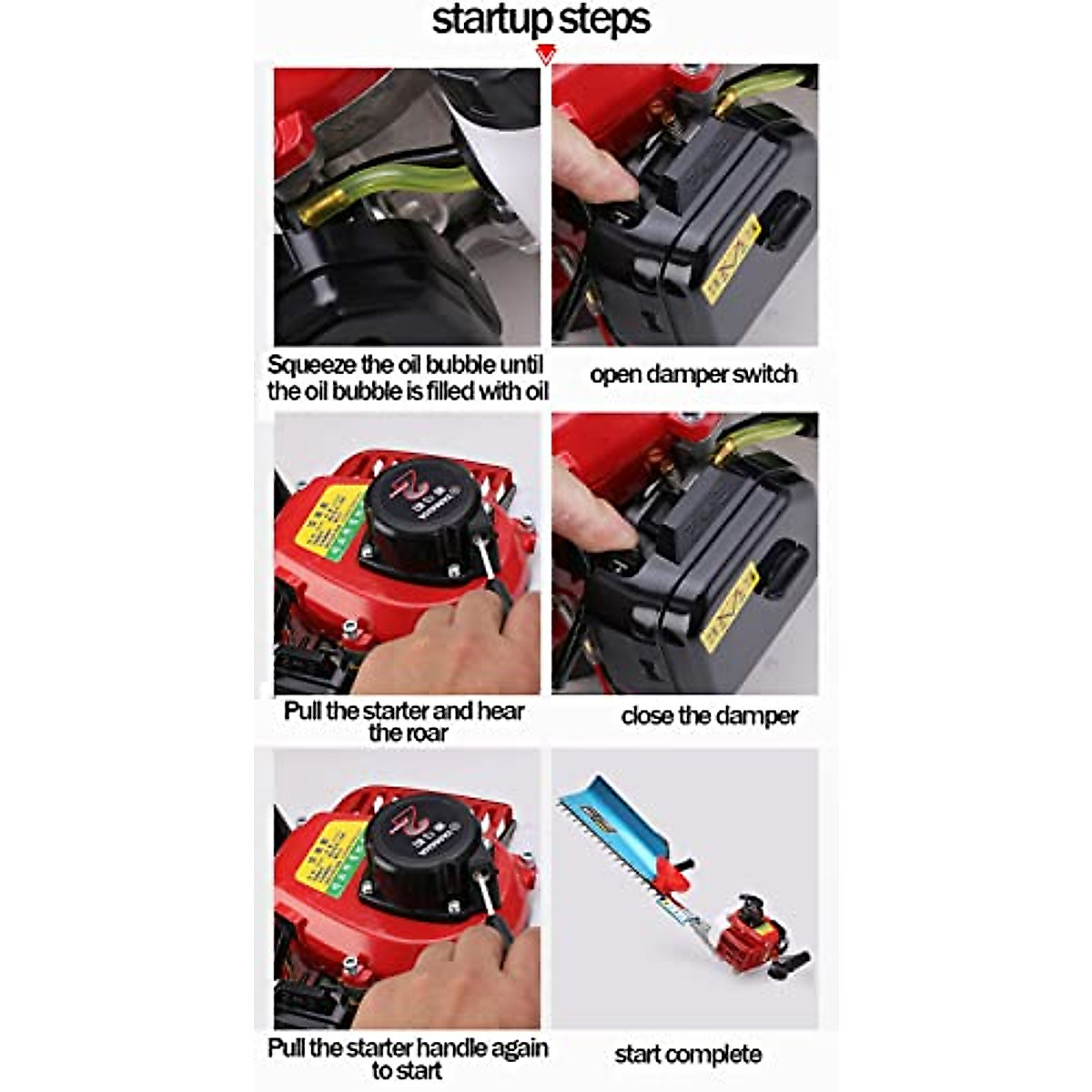 Cordless Hedge Trimmer, Lightweight Garden Handheld Hedge Cutter with Manganese Steel Blade and All Aluminum Alloy Gearbox, Home Commercial Use Bush Trimmer for Bush Lawn and Garden(Size:Single edge 3