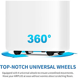 AIRPLUS 1,500 Sq. Ft 30 Pints Dehumidifier for Home and Basements with Drain Hose(AP1907)