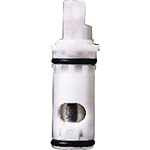 Moen 1224B 1224 Two Handle Cartridge, 1 Count (Pack of 1), Black