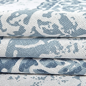 Premier Prints Manchester Cashmere Blue, Fabric by the Yard