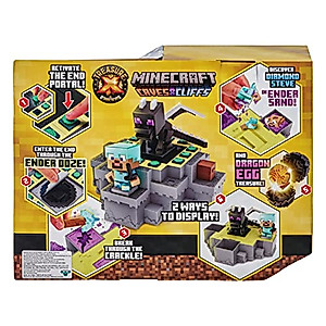Treasure X Minecraft Caves & Cliffs Ender Dragon. Mine & Craft Character . Mine, Discover & Craft with 20 Levels of Adventure, Will You find The Real Gold Dipped Treasure?