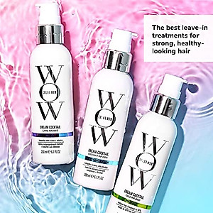 Color Wow Dream Cocktail Carb Infused – Leave in thickening treatment with heat protection; turns fine, thin, limp hair into thicker, fuller hair in a single blow dry