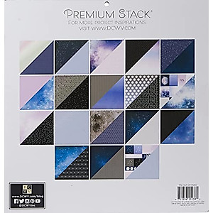 American Crafts -Zodiac Premium Printed Cardstock, 12x12