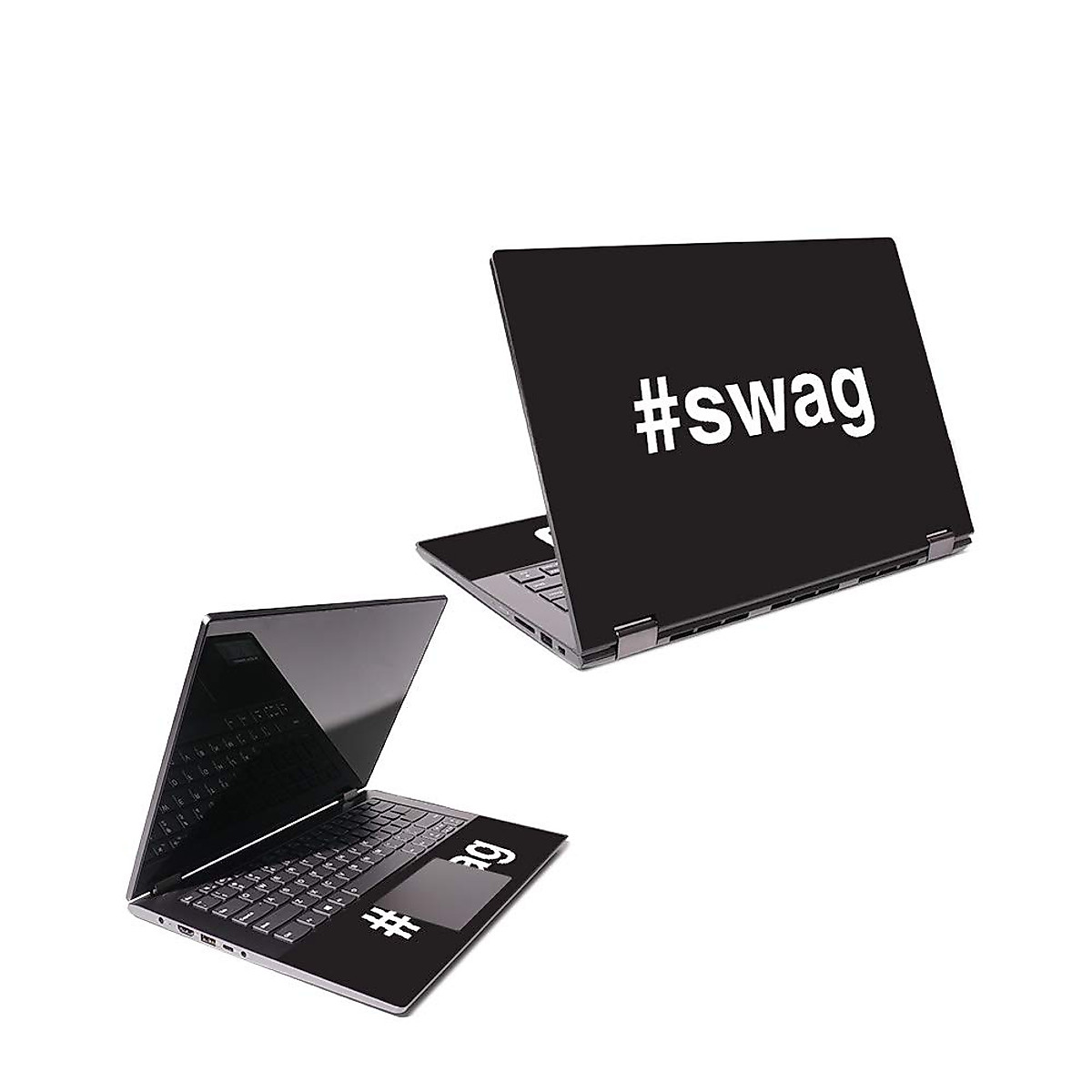 MightySkins Skin Compatible with Lenovo Flex 6 14" (2018) - Swag | Protective, Durable, and Unique Vinyl Decal wrap Cover | Easy to Apply, Remove, and Change Styles | Made in The USA