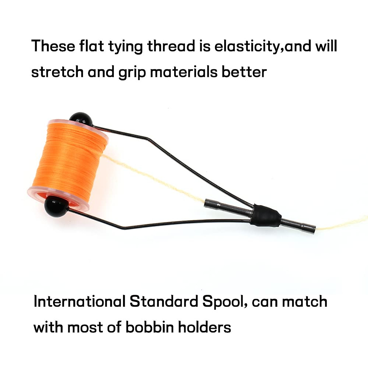 Fly Tying Thread 8 Colors 250D High Tensile 3/0 Tying Thread with Elasticity Fly Tying Materials