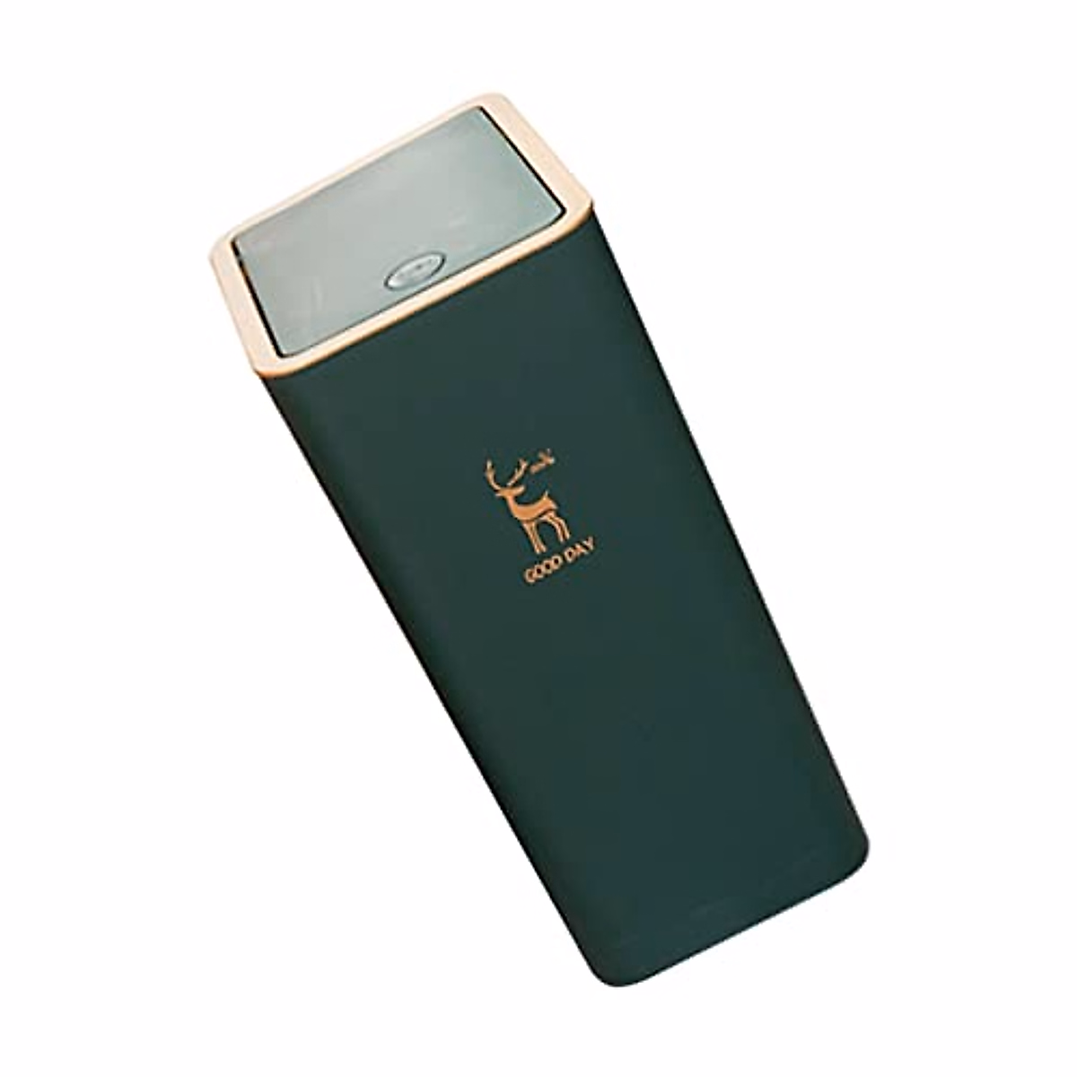 Trash Can Garbage Bin Wastebasket: Bathroom Rubbish Can Trash Barrel Waste Basket Garbage Bucket with Press Type Lid for Office Kitchen Bedroom Green