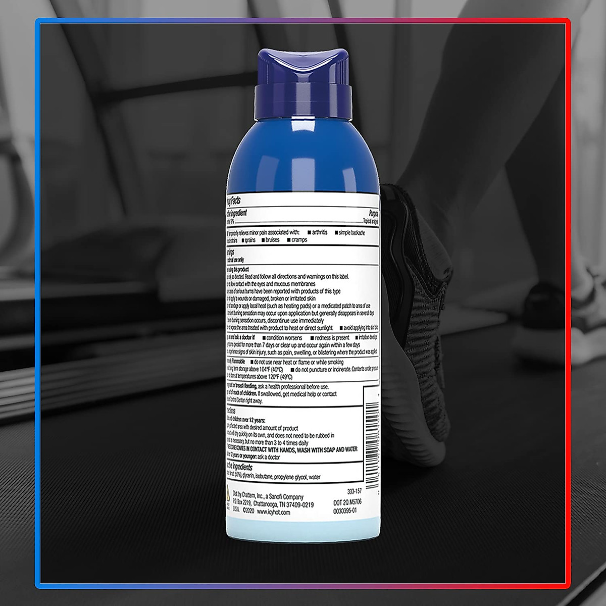 Icy Hot Original Pain Relief Dry Spray with 16% Menthol, Pain Relief for Muscles & Joints, 4 oz.