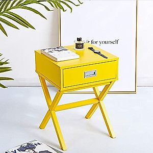 SJYDQ Fashion Nightstands Simple Bedroom Simple Wood Northern Europe Bedside Storage Mini