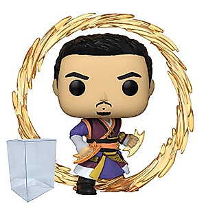 She-Hulk - Wong #1131 Funko Pop with Protector Bundle - Includes TV: Marvel: She-Hulk - Wong #1131 Vinyl Figure with Blue Salamander Emporium Plastic Protector Case