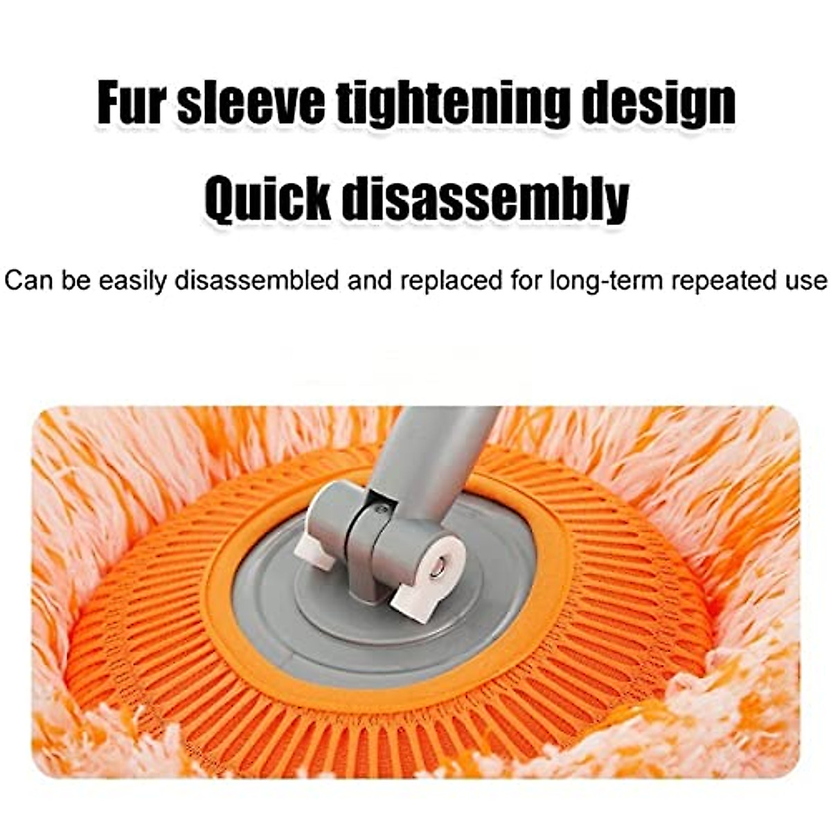 Mops for Floor Cleaning, 360 Degree Rotatable Adjustable Cleaning Mop, Extendable Wall Cleaner Mop,with Reusable Washable Mop Head, Wall Cleaning Mop for Wall Ceiling Floor