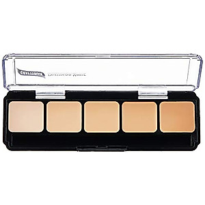 Graftobian HD Glamour Creme Foundation Palette, Cool #1