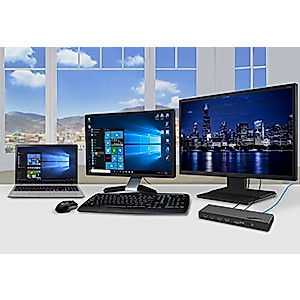 Diamond Multimedia (DS6950) Ultra Dock 5K/4K USB Type-C, Type-A Docking Station and Compatible with Thunderbolt 3 Laptops/Desktop PC’s