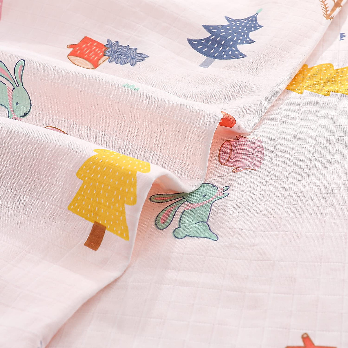 ARYIKUM Minky Baby Blanket Quilt,Lightweight Warm Baby Girls Blanket with Dotted Backing &Zipper,Baby Crib Comforter Toddler Quilt,Nursery, Stroller Blanket.(43x60 Inch,Zipper)