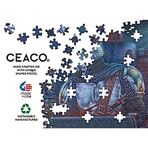 Ceaco - 4 in 1 Multipack - Thomas Kinkade - Mandalorian Collection - (4) 500 Piece Jigsaw Puzzles