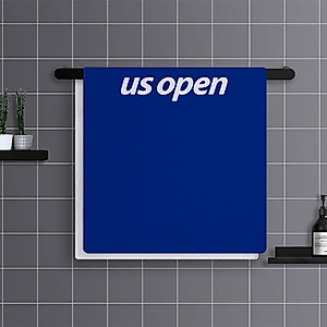 UNKSNAI US Tennis Quick Drying Hand Towel for Sweat Soft Dish Towel Gym Sports Face Towels (15.8 * 31.5 Inch)