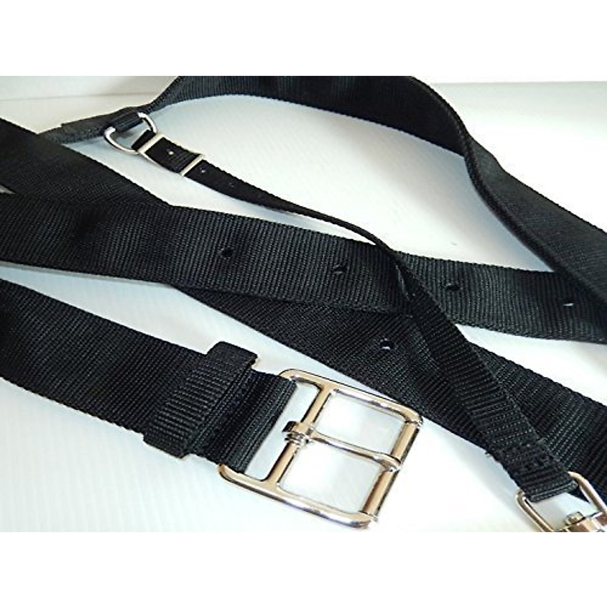 Saddles & Such Replacement Rear Black Cinch with Flank Straps Combo