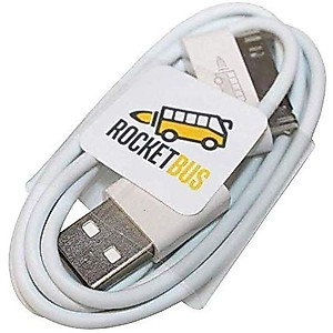RocketBus Charger Cable Cord for iPhone Old Older Classic 3 3S 4 4S iPod 1 2 3 4 Generation iPad 2nd 3rd Gen