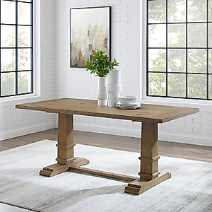 Crosley Furniture Joanna Dining Table, Rustic Brown