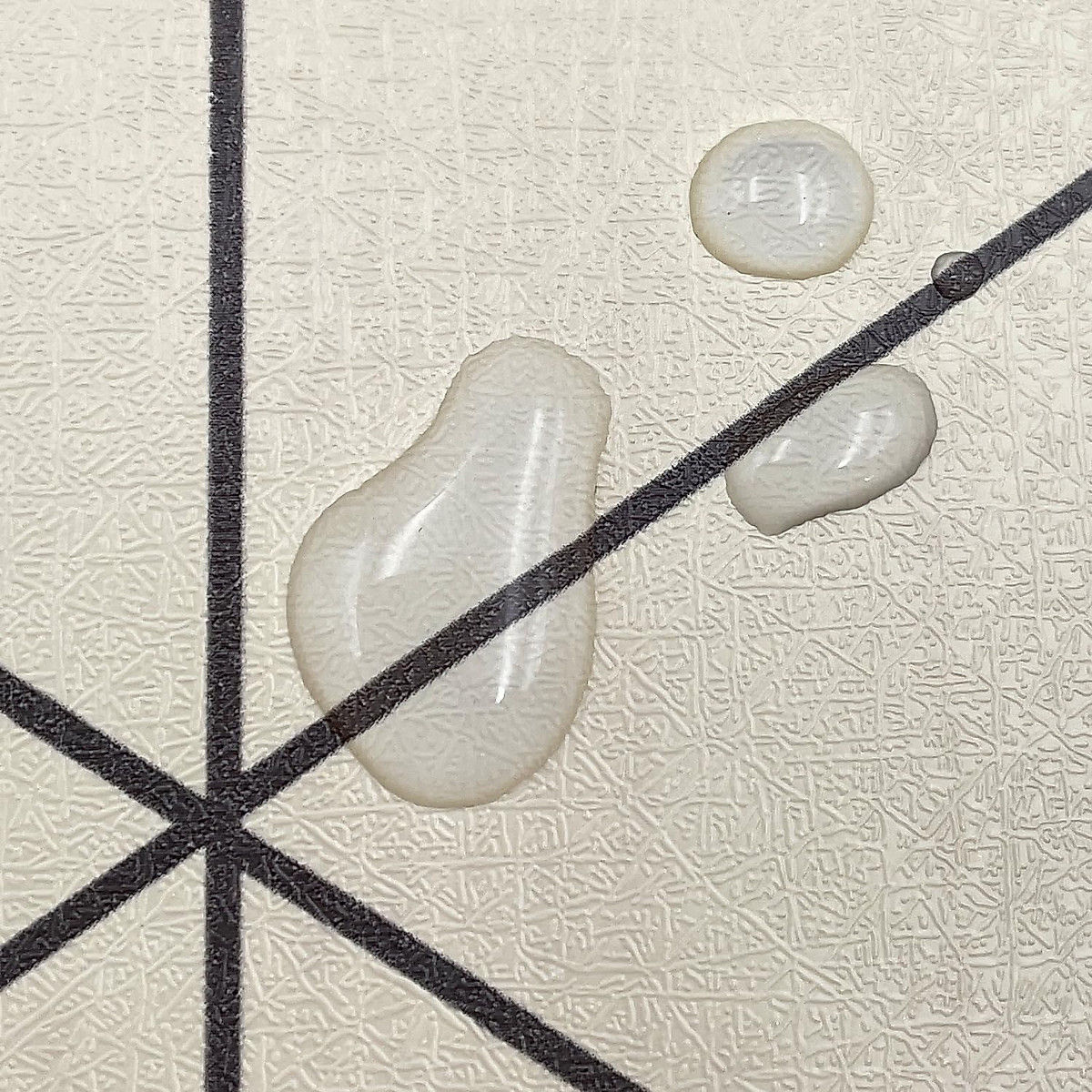 Yifely Geometry Shelving Paper Self-Adhesive Drawer Liner Waterproof Covering Shelf Dividers Entry Tables 17.7 Inch by 9.8 Feet