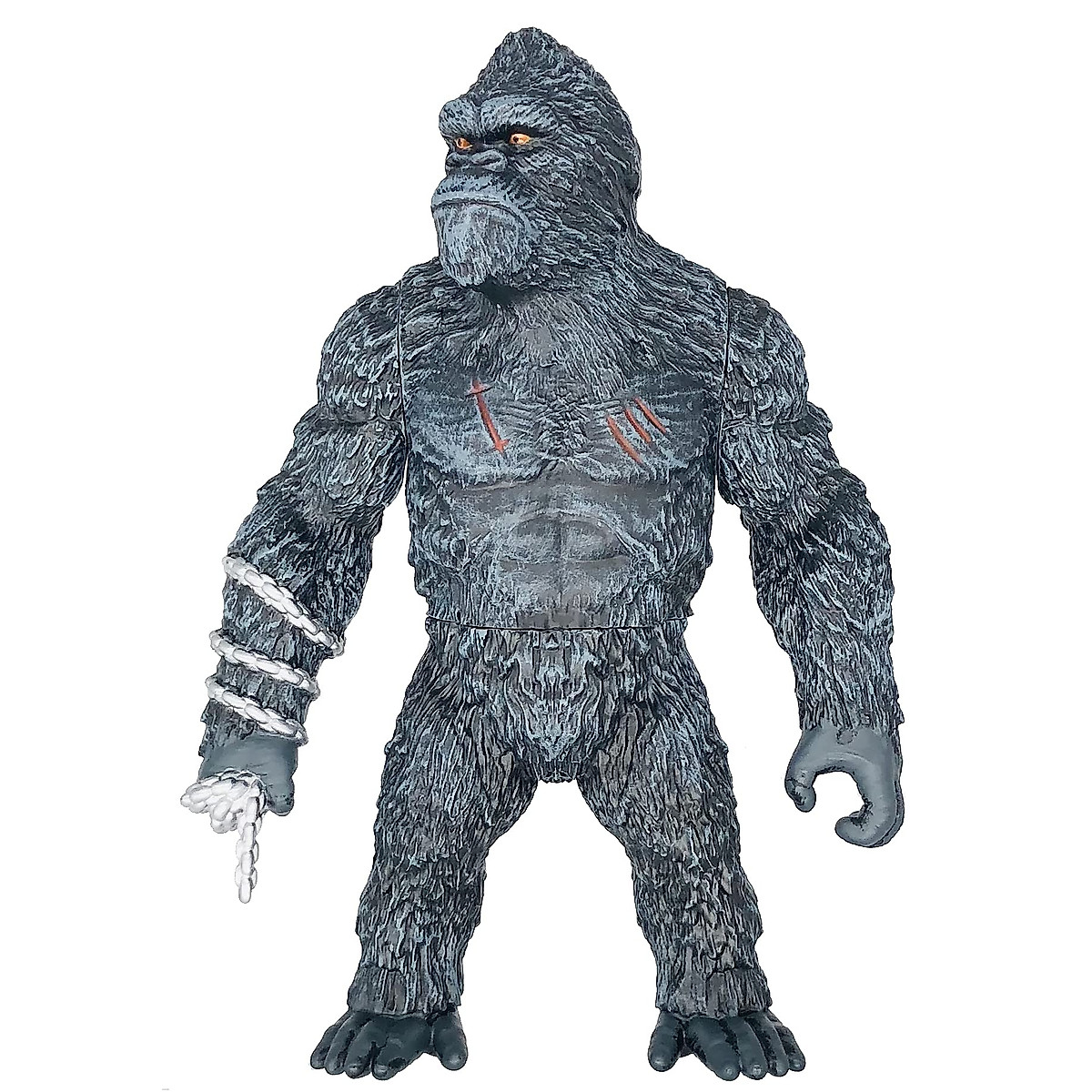 TwCare Giant King Kong vs Godzilla Action Figure 11.3" Fight Mode Gorilla Ape Solid Wild Movie Series, Travel Bag