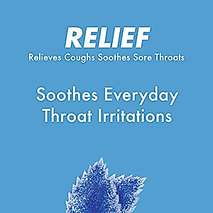 HALLS Relief Mountain Menthol Sugar Free Cough Drops, Economy Pack, 70 Drops