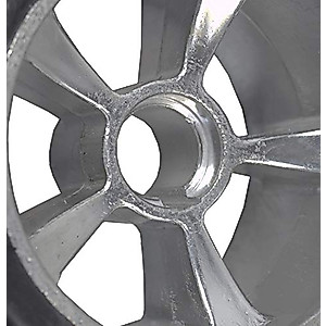AlveyTech Solid Rear Wheels - 4 1/2" x 2 1/2" fits the Razor Ground Force Electric Go-Kart, Replacement Drifter Tire Assembly, Hub Set, Back Cart Wheel, Power E-Scooter, Trike Parts