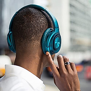 SE7 Max Active Noise Cancelling Headphones Bluetooth Headphones Wireless Headphones Over Ear Built-in Microphone Deep Bass, 30 Hours for Travel/Work/TV/Computer/Cellphone - Green