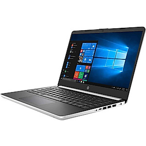 HP 14 Laptop Computer 14" IPS WLED-Backlit FHD 10th Gen Intel Core i5-1035G4 Up to 3.7GHz 8GB DDR4 RAM 256GB SSD 802.11AC WiFi Bluetooth 5.0 HDMI win10 Home Silver