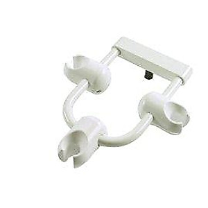 DCI 8241 Horseshoe Holder Bar with Standard Holders, White