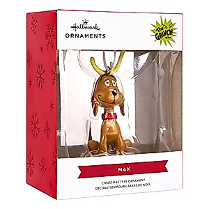 Hallmark Dr. Seuss How The Grinch Stole Christmas! Max Christmas Ornament, Resin