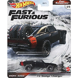 Hot Wheels Fast & Furious Collection of 1:64 Scale Vehicles from The Fast Film Franchise, Modern & Classic Cars, Great Gift for Collectors & Fans of The Movies