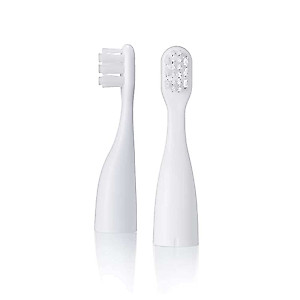 Brush-Baby Go-Kidz Electric Toothbrush with Replacement Heads, Corded, for Babies