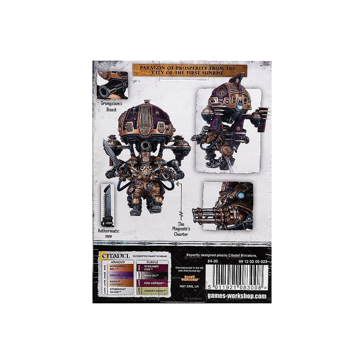 Games Workshop 99120205023 "Brokk Grungsson Lord-Magnate Barak-NAR Plastic Kit