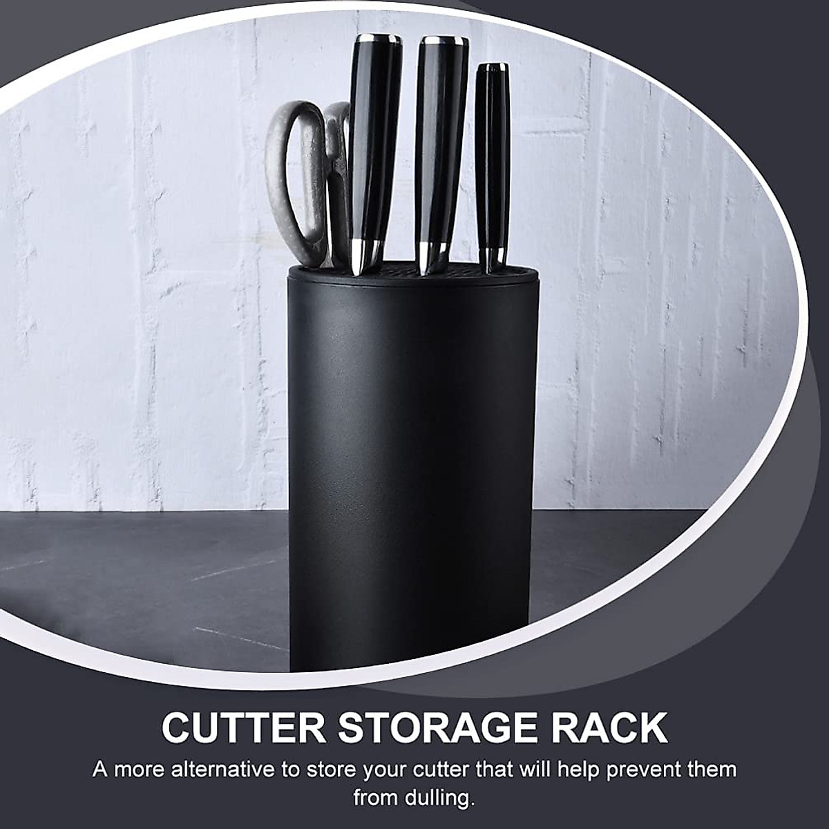 HEMOTON Blocks Insert 1pc Block Organic Pp Display Stand Kitchen Storage