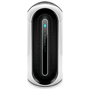 Dell Alienware R10 Gaming Desktop, AMD Ryzen 9 5900 Processor, GeForce RTX 3080, Liquid Cooling, 32GB RAM, 1TB SSD, HDMI, DP, RJ45, Wi-Fi, Wired KB & Mouse, Windows 11 Home, Lunar Light