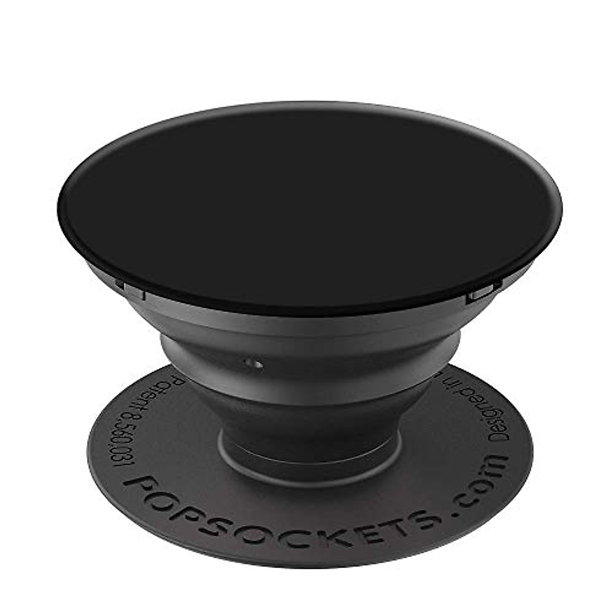 PopSockets: Collapsible Grip & Stand for Phones and Tablets - Black & Mount