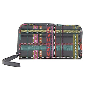 Vera Bradley Midtown RFID Wristlet in City Plaid