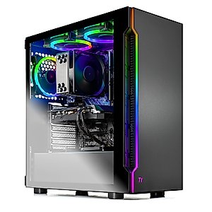 Skytech Shadow 3.0 Gaming PC Desktop - Intel Core-i7 9700KF 3.6GHz, RTX 2060 6GB, 16GB DDR4 3000, 1TB SSD, AC WiFi, Win 10 Home, Black