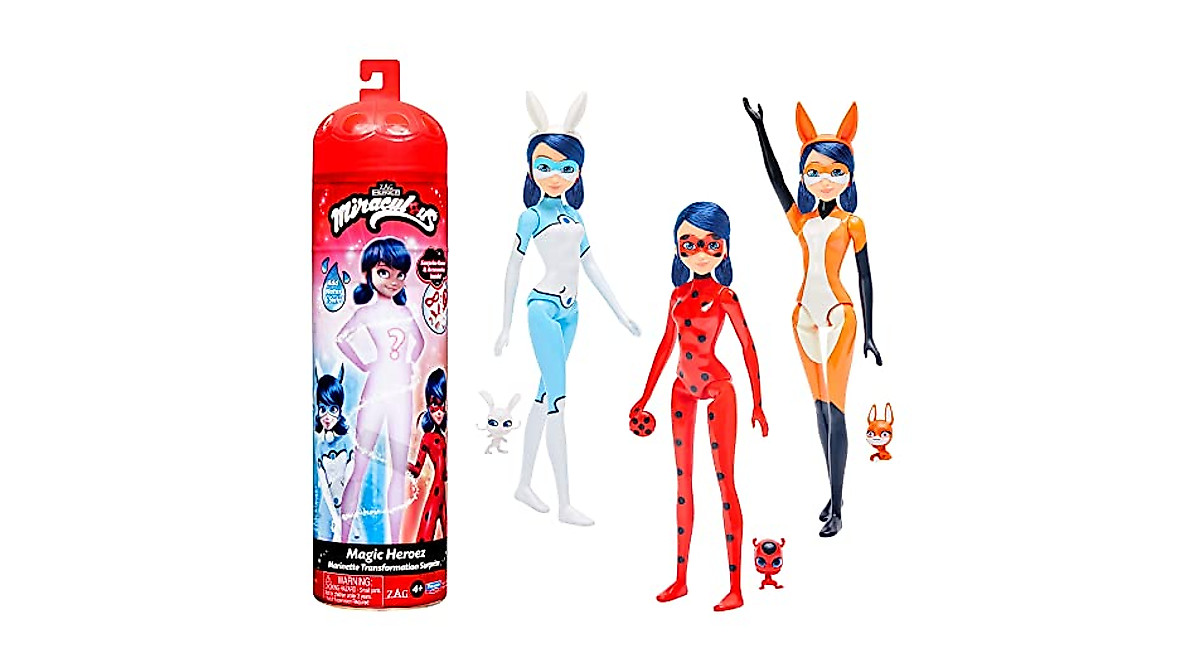 Miraculous Ladybug Colour Reveal Doll - Transform Magic