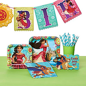 American Greetings Disney Elena of Avalor Party Supplies, Add-an-Age Birthday Party Banner, 1-Count