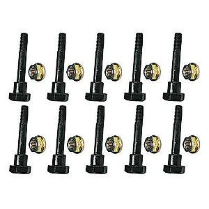The ROP Shop (10 Shear PINS & Bolts for Honda 90102-732-010, 90114-SA0-000 Push Snowblowers