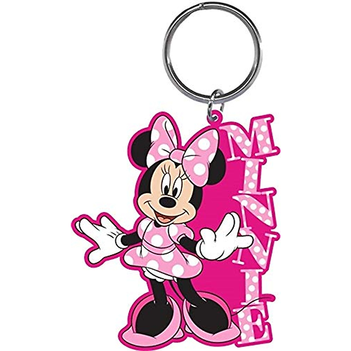 Disney Minnie Mouse Standing Laser Cut Keychain key chain