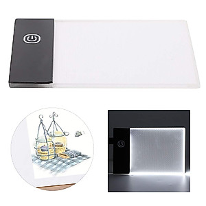 LED Light Box, Eye‑ A6 LED Light Pad Drawing LED Light Board Brightness Artcraft Tracing Flip Book Kit with Non‑Slip Backing, LED Copy Board Tablet