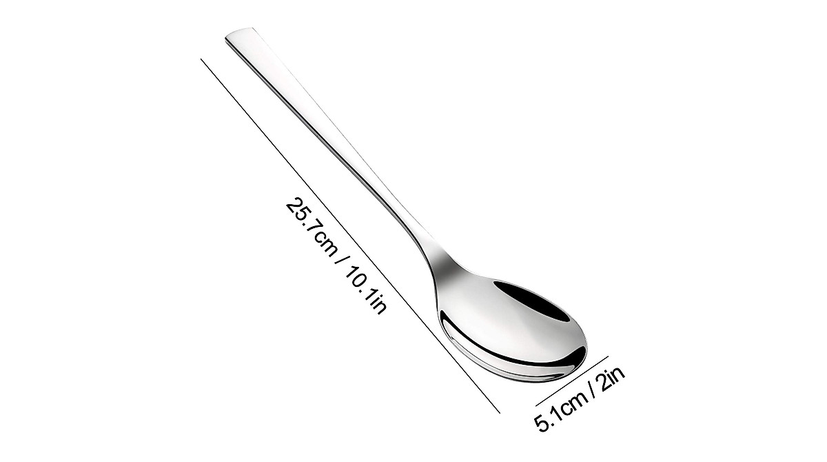 KEAWELL Stainless Steel Serving Spoon Set - Durable & Stylish