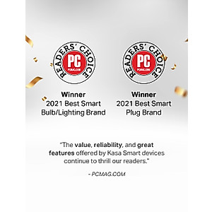 Kasa Smart Plug Ultra Mini 15A, Smart Home Wi-Fi Outlet Works with Alexa, Google Home & IFTTT, No Hub Required, UL Certified, 2.4G WiFi Only, 1-Pack(EP10), White